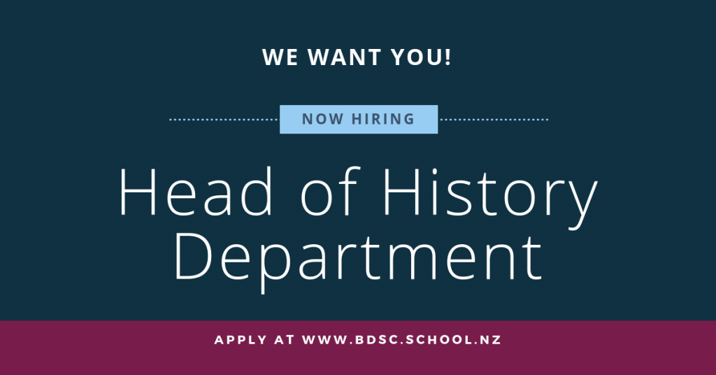 Head Of History Department • BDSC