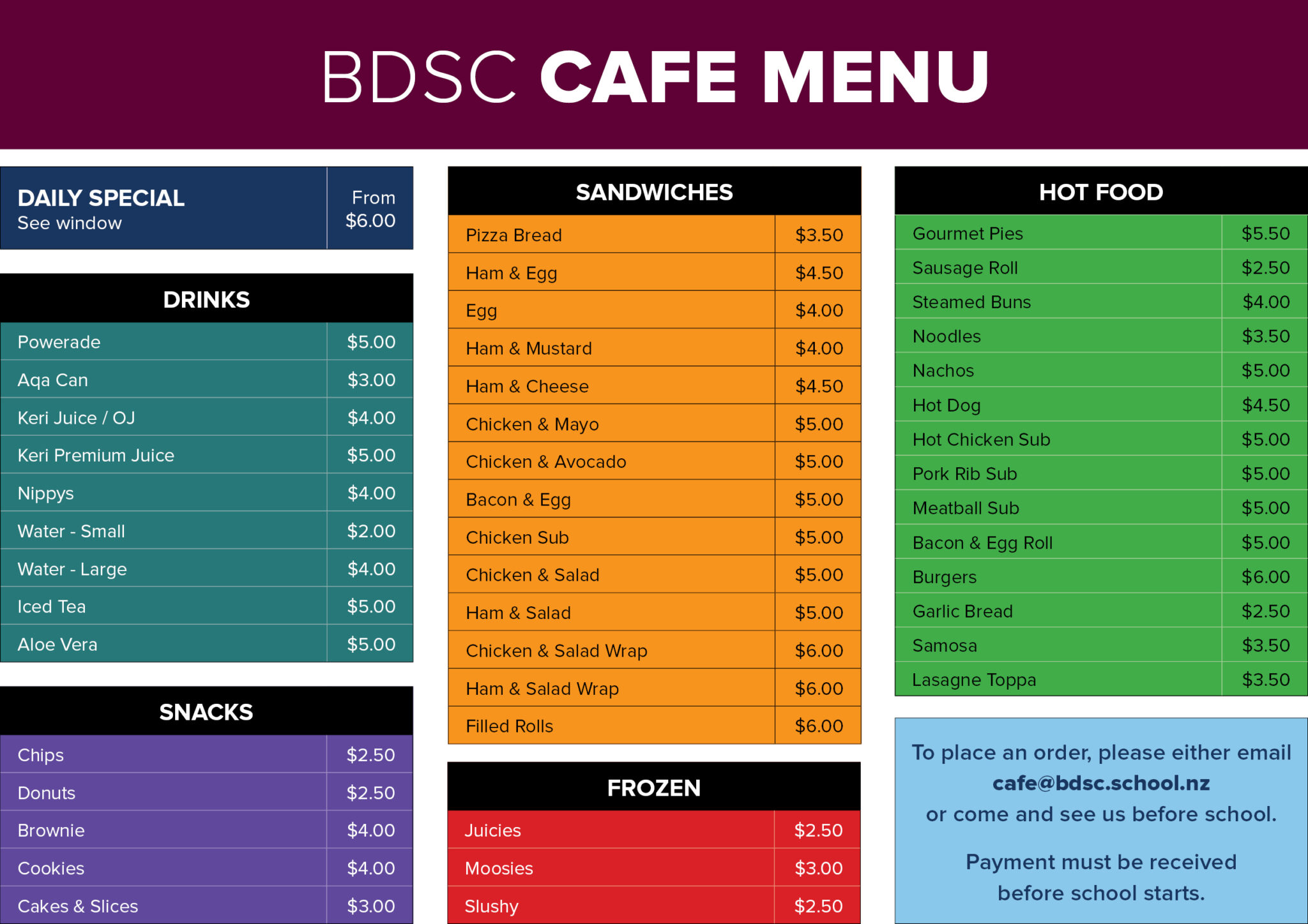 BDSC Cafe
