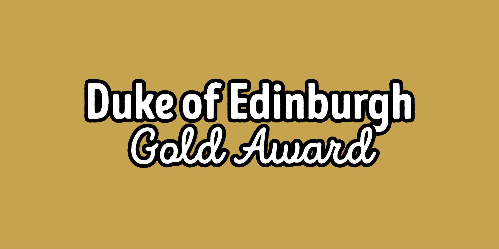 Duke of Ed - Gold Award • BDSC