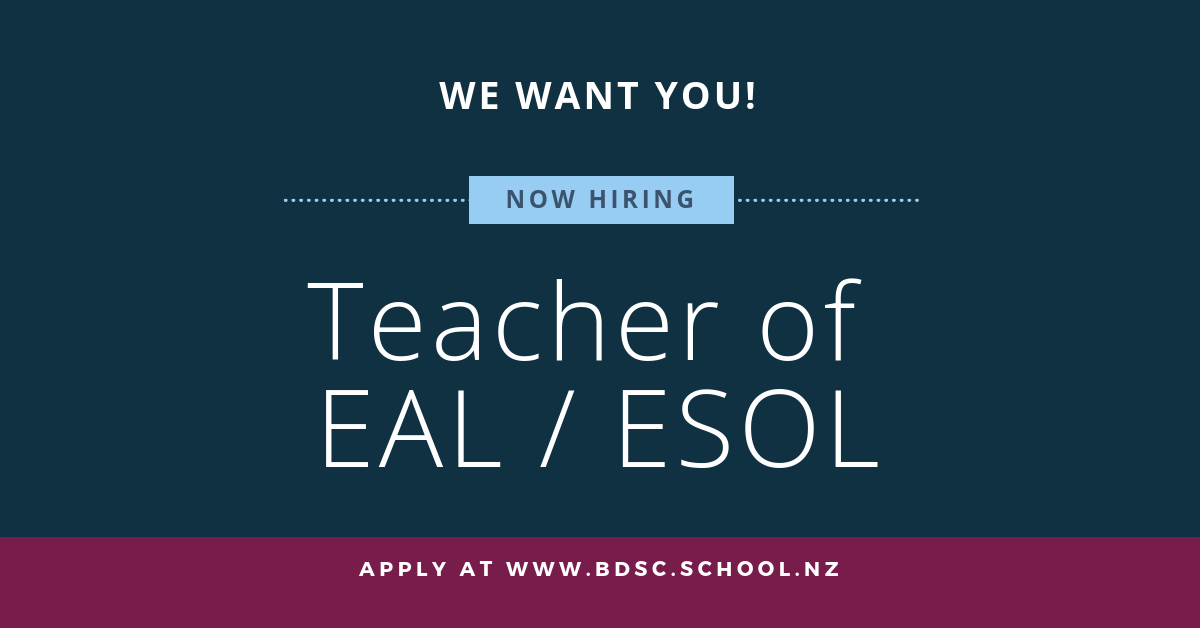Teacher Of EAL And ESOL • BDSC